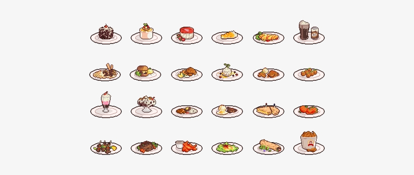 8 Bit Food Png - Free Transparent PNG Download - PNGkey
