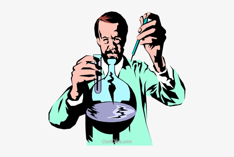 Scientist Royalty Free Vector Clip Art Illustration - Cost - Free ...