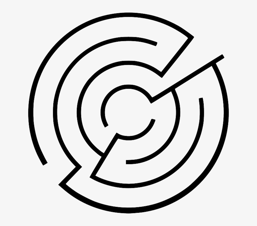 Labyrinth, Maze, Meander, Concentrical - Laberinto Png - Free ...