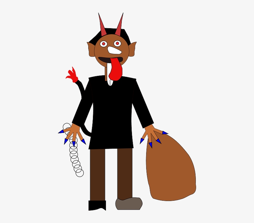 Cartoon, Devil, Horns, Evil, Satan, Bad, Money, Stand - Devil - Free ...