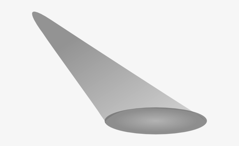 Spotlight Simple Greyscale Clip Art At Clker - Spot Light Icon Png ...