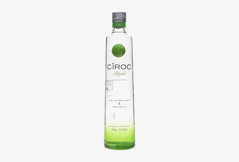 Ciroc-apple - Ciroc Green Apple Vodka - Free Transparent PNG Download ...