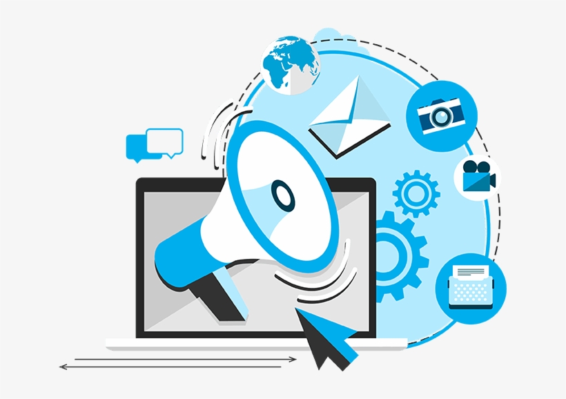 Online Digital Marketing - Transparent Digital Marketing Png - Free ...