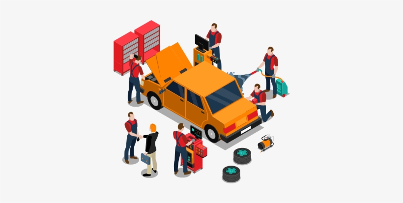 Lynette Hayhow - Car Fixing Vector Png - Free Transparent PNG Download ...