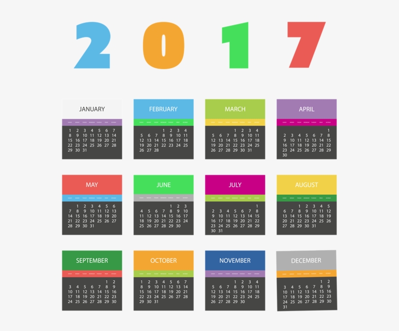 Source - - Banner Template Calendar Jpg - Free Transparent PNG Download ...