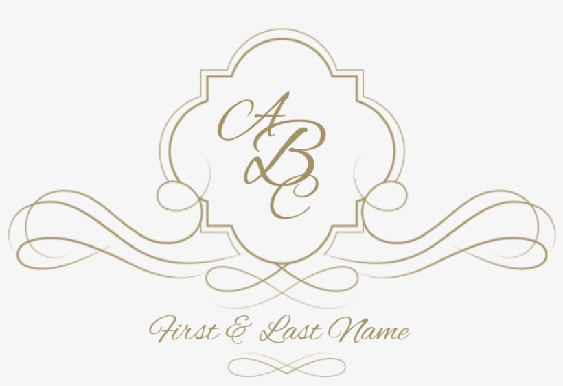 Free Customizable Monogram Frames And Borders Vector - Design - Free ...
