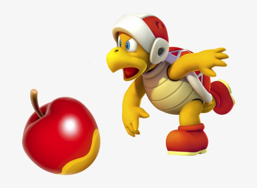 Apple Bro - Super Mario Fire - Free Transparent PNG Download - PNGkey