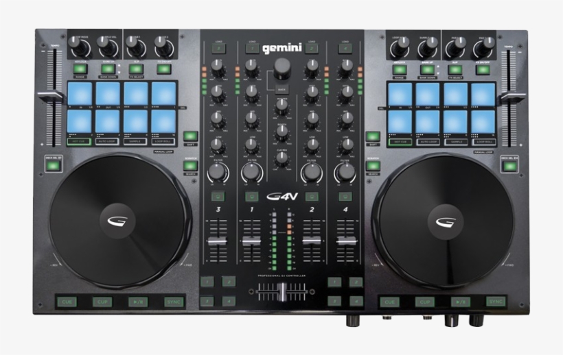 Dj Controller 2 Channel - Free Transparent PNG Download - PNGkey