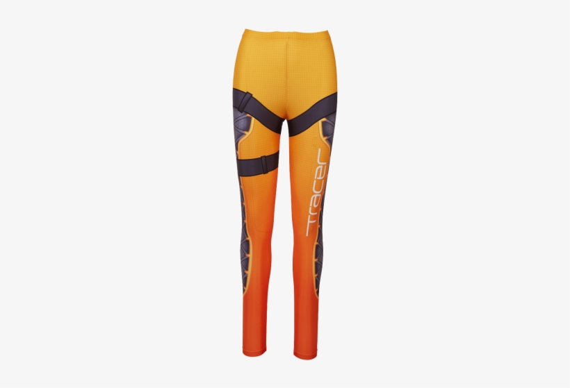 Overwatch Tracer Leggings - Overwatch Leggings - Free Transparent PNG ...