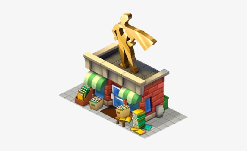 Comic Book Store - Wooden Block - Free Transparent PNG Download - PNGkey