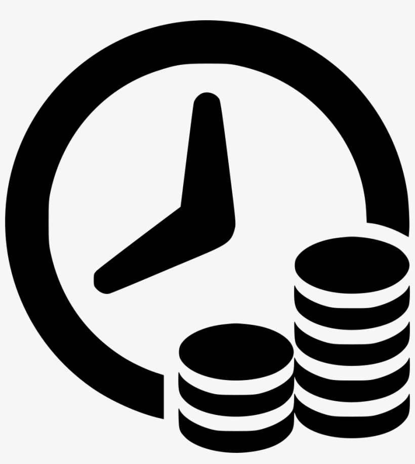 Money Clock Comments - Clock And Money Icon - Free Transparent PNG ...