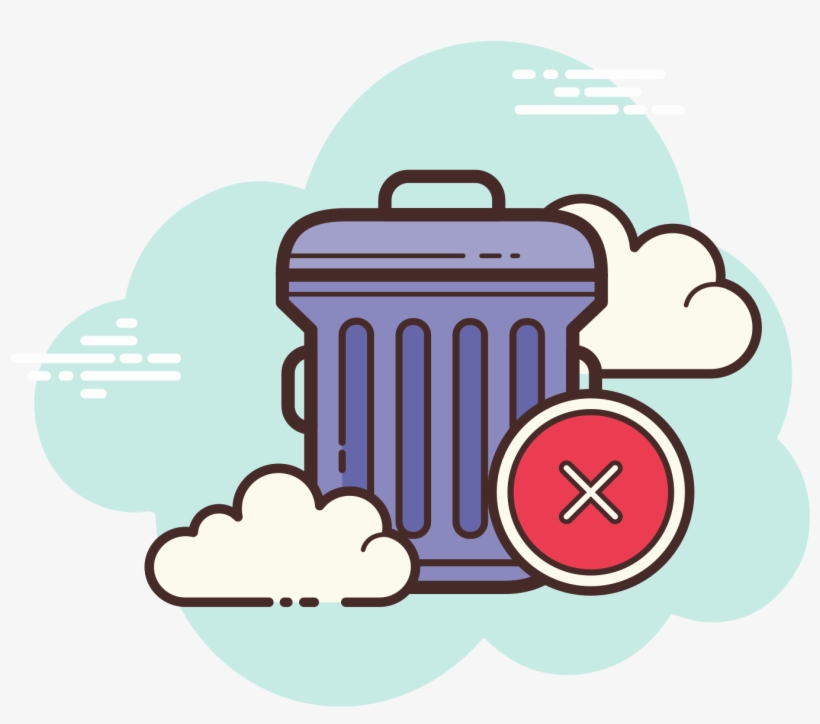 Delete Trash Icon - Waste - Free Transparent PNG Download - PNGkey