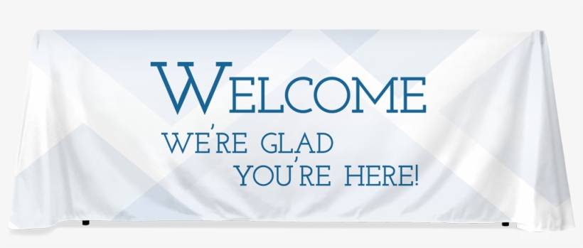 Blue Diamond Welcome - Banner - Free Transparent PNG Download - PNGkey