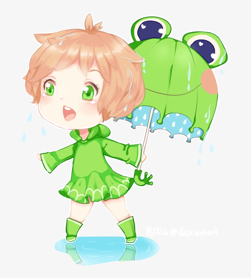 Raindrop Drip Drop By Puffsh - Cartoon - Free Transparent PNG Download ...