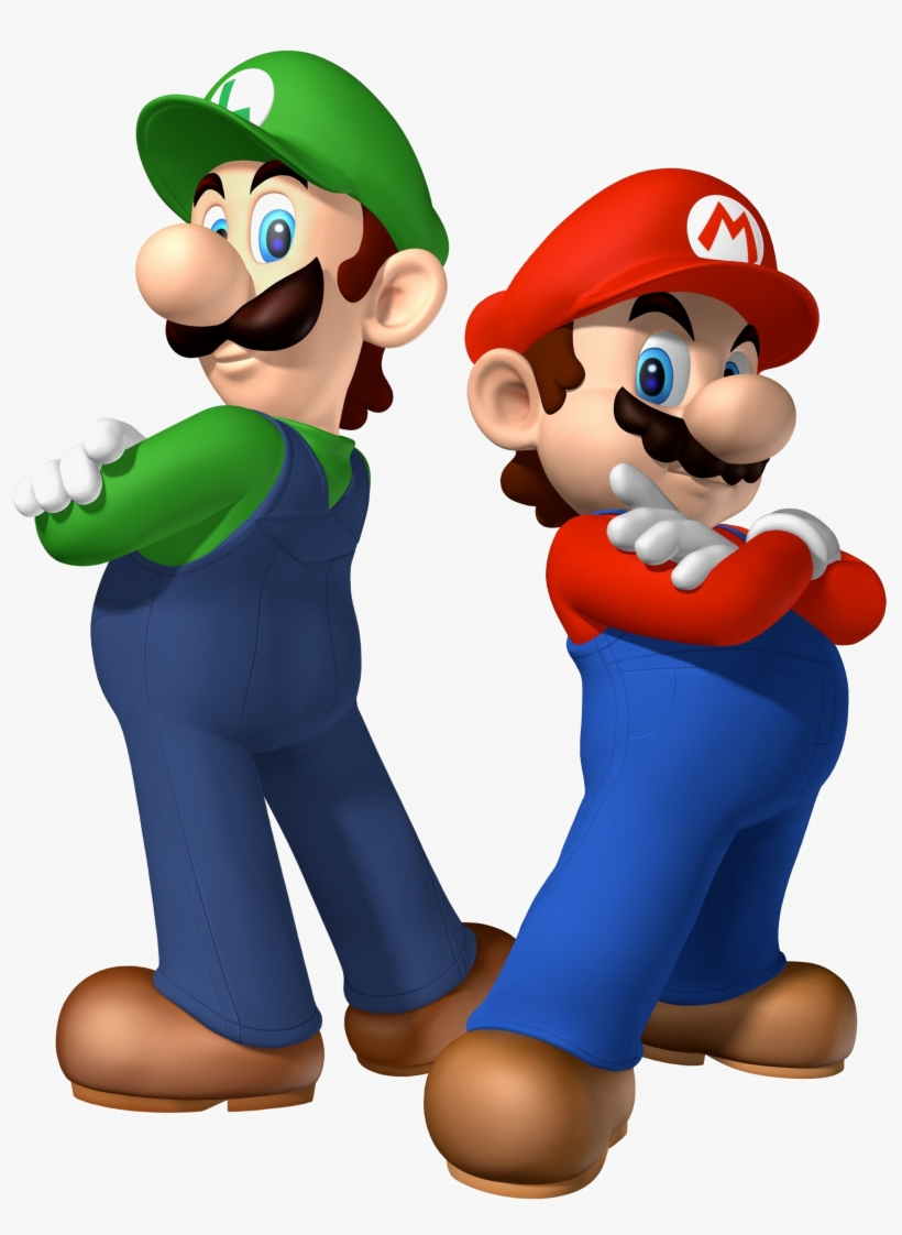 Mario And Luigi Png Image Transparent - Super Mario And Luigi - Free ...
