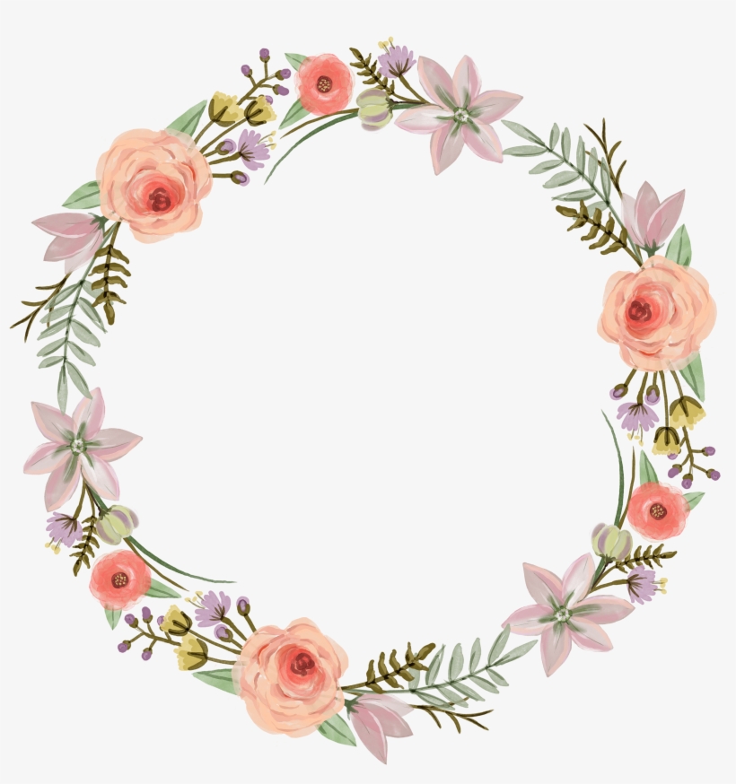 Watercolour - Mountain Wreath Wall Tapestry - Small: 51" X 60" By ...