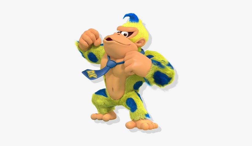 Which Of These Alt - Blue And Yellow Donkey Kong - Free Transparent PNG ...
