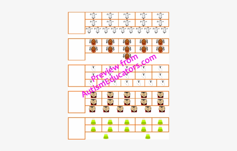 File Folder Activity Number To Quantity 11-20 Ten Frames - One To One ...