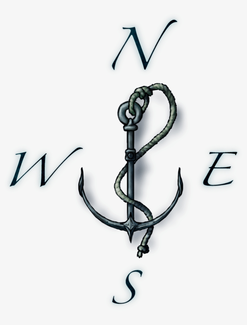 Fantasy Map Compass For Underwater Maps - Compass For Fantasy Map ...