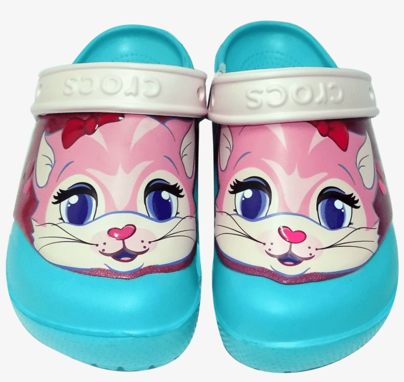 Crocs Cute Cats With Lights - Cat - Free Transparent PNG Download - PNGkey