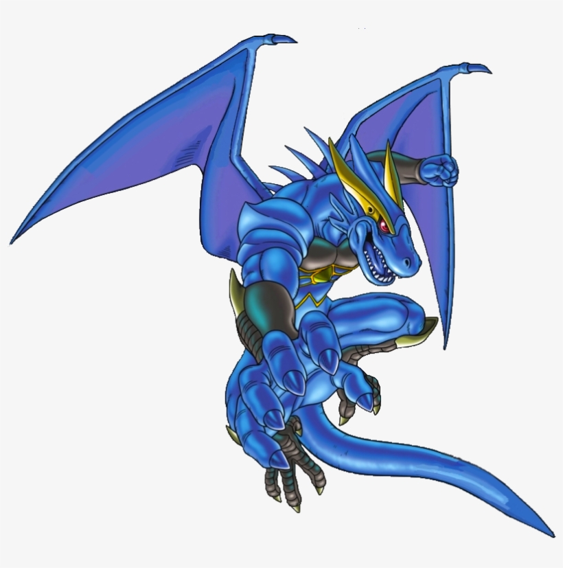 Blue Dragon - Blue Dragon Jiro Shadow - Free Transparent PNG Download ...