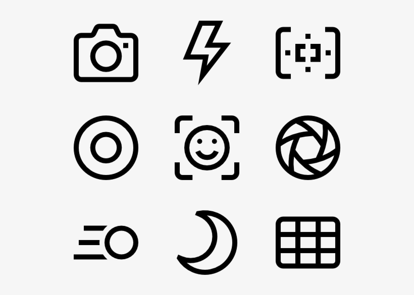 Camera Interface - Music Icon Pack Png - Free Transparent PNG Download ...