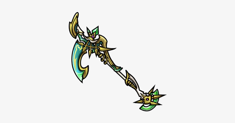 Halberd Clipart Scythe - Unison League Scythe Of Wentos - Free ...