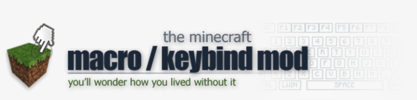 Macro Keybind Mod - Minecraft - Free Transparent PNG Download - PNGkey