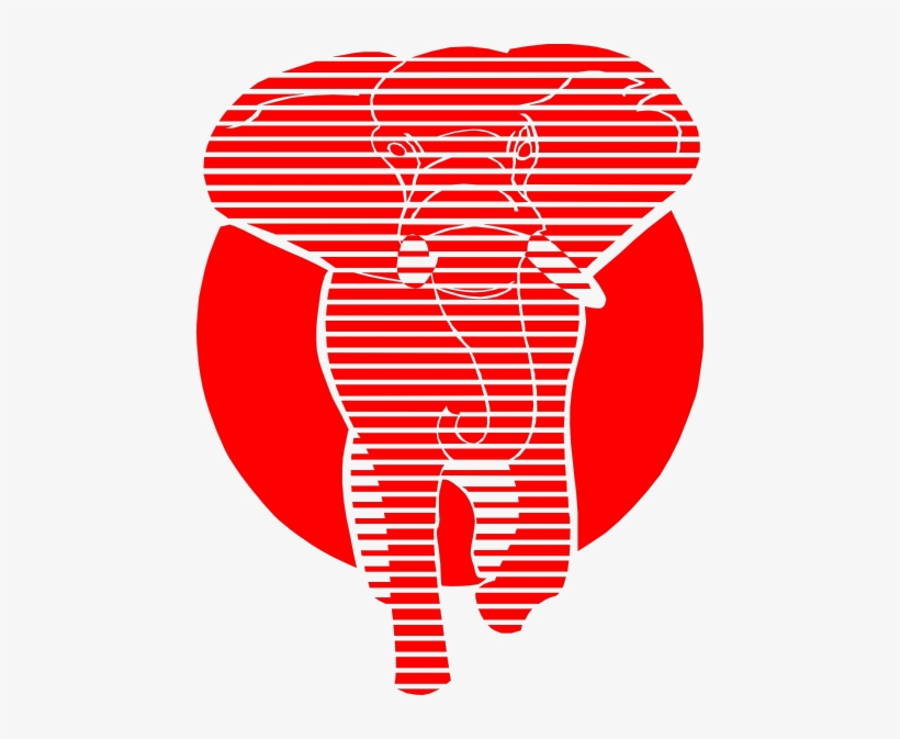 Red Elephant - Free Transparent PNG Download - PNGkey