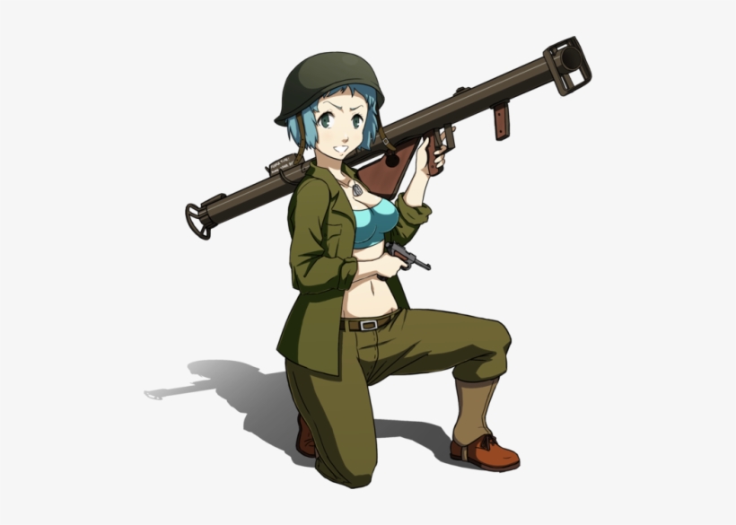 Fuuka Bazooka - Fuuka P4au - Free Transparent PNG Download - PNGkey