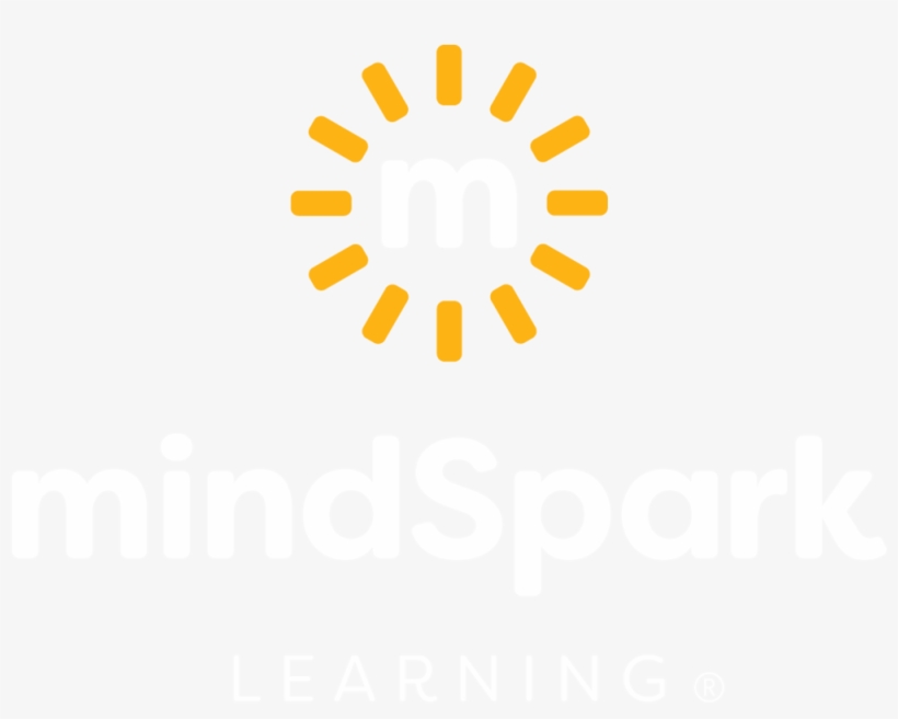 Mindspark Learning Primary Logo Cmyk White Type With - Apache Spark - Free Transparent PNG ...