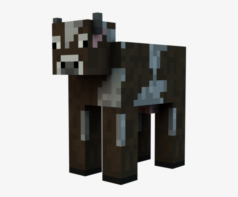 Better Cows - Minecraft Cow No Background - Free Transparent PNG ...