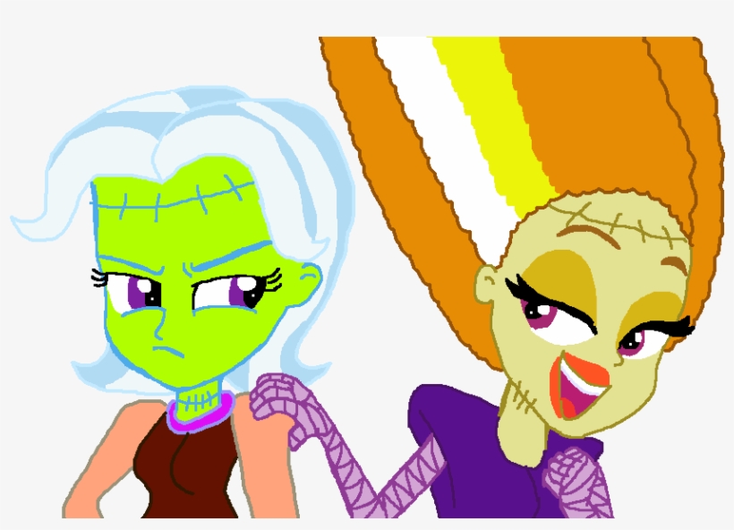 Adagio Dazzle, Artist - Cartoon Bride Of Frankenstein Png - Free ...