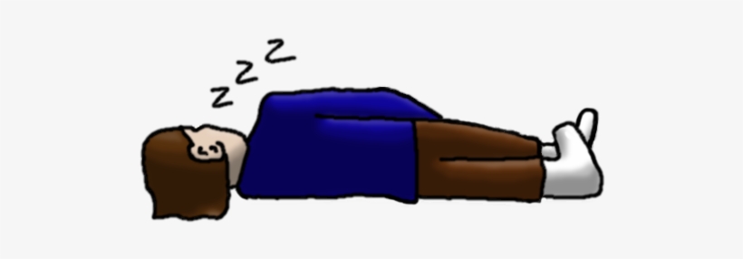 Transparent Person Sleeping - Sleeping Person Clipart Transparent ...