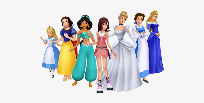 Princesses Of Heart - Kingdom Hearts Princesses - Free Transparent PNG ...