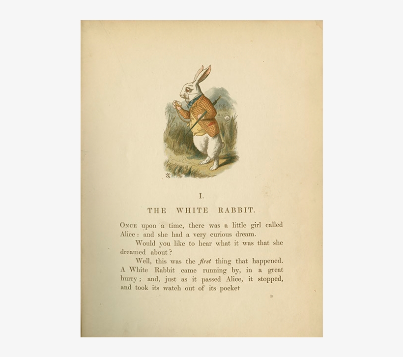 Tenniel - John Tenniel White Rabbit - Free Transparent PNG Download ...