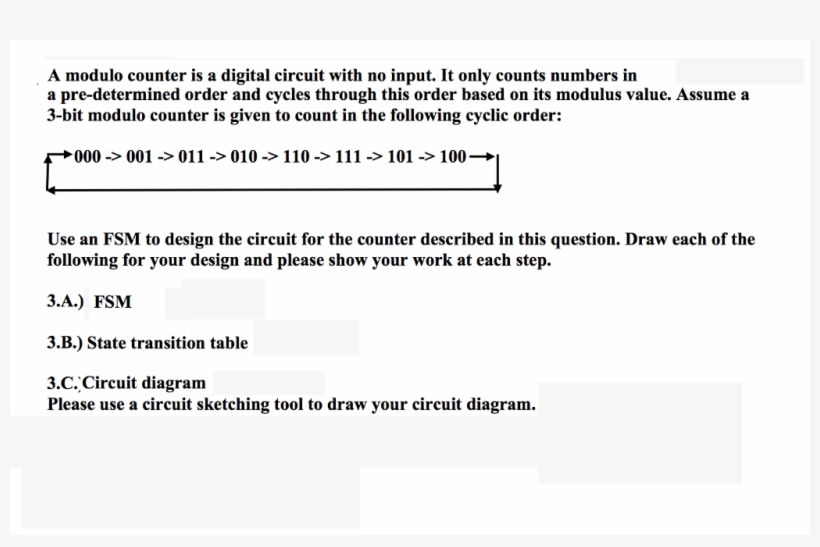 A Modulo Counter Is A Digital Circuit With No Input - Counter - Free ...