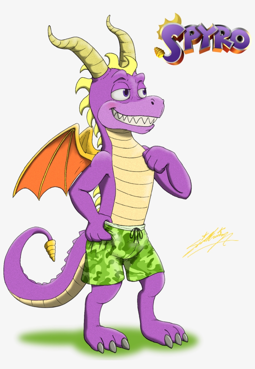 Spyro The Dragon - Spyro - Free Transparent PNG Download - PNGkey