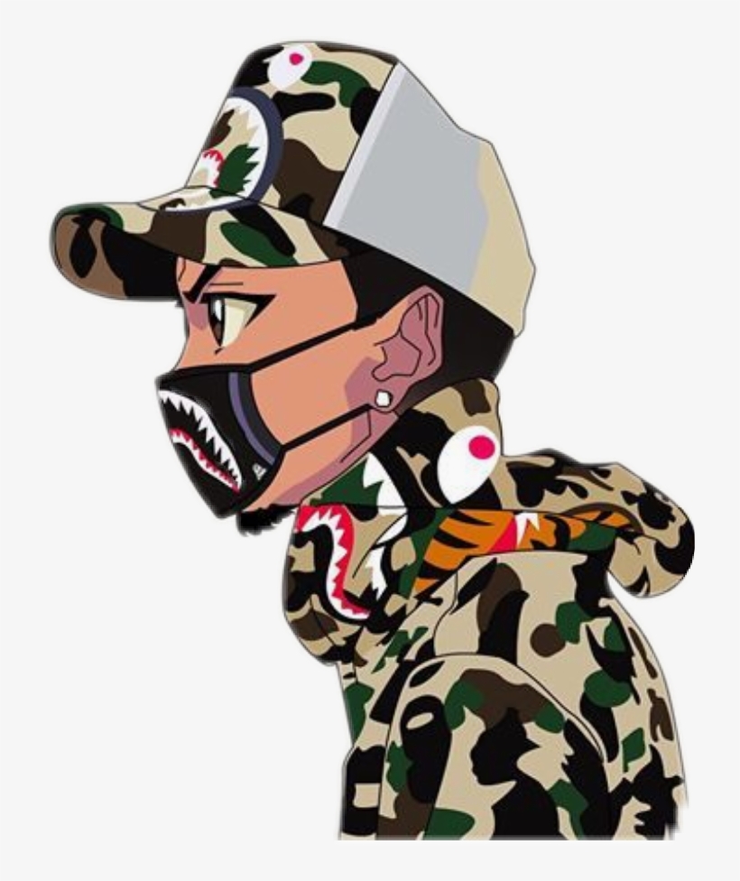 Interesting Art Boondocks Beach California Swag Bape - Riley Freeman ...