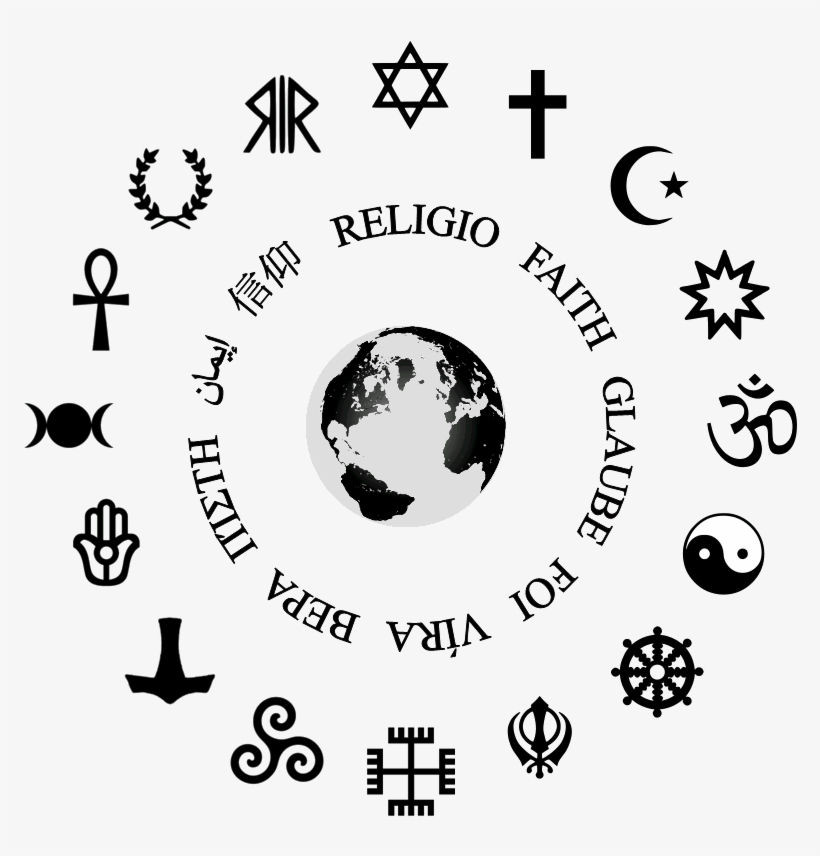 State Religion - Religious Symbols Circle - Free Transparent PNG ...
