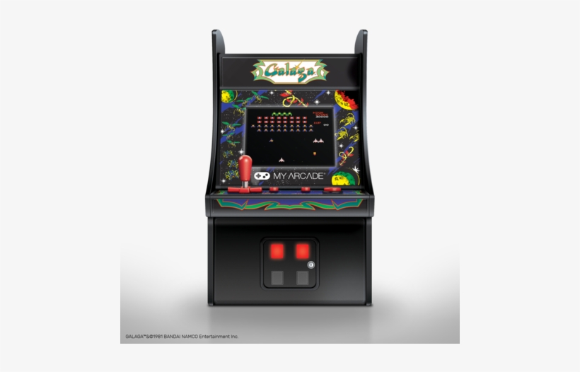 Galaga™ Micro Player™ - My Arcade Galaga - Free Transparent PNG ...