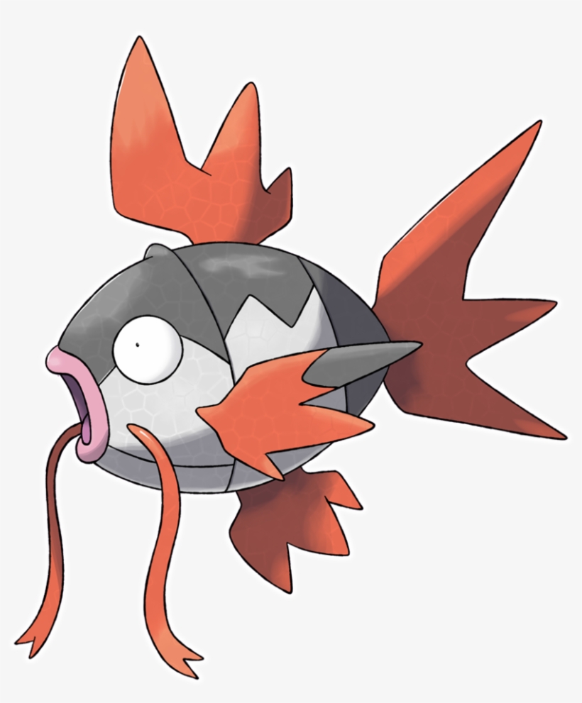 Magikarp Transparent Galaga Graphic Library Stock - Pokemon Fake Region ...