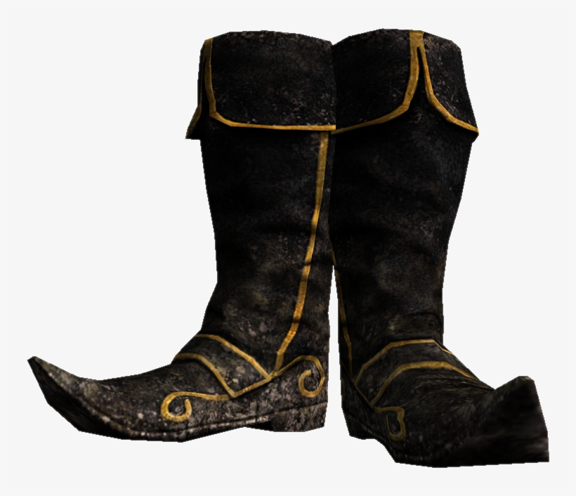 Tesv Cicero Boots - Skyrim Jester Boots - Free Transparent PNG Download ...