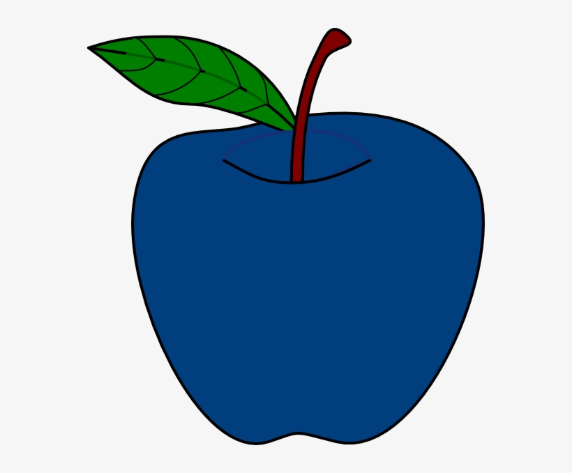 Clip Art Blue Apple - Free Transparent PNG Download - PNGkey