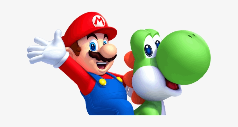 Mario Punches Yoshi In The Head In super Mario - Super Mario - Free ...