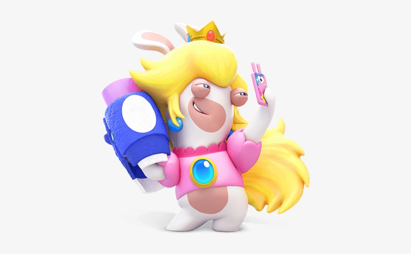 Rabbids Peach Png - Free Transparent PNG Download - PNGkey