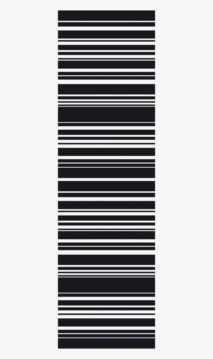 Bar Code Etched Glass Decal - Parallel - Free Transparent PNG Download ...