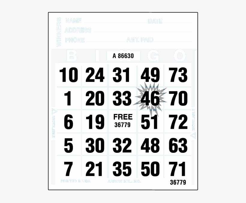 Capitol Starburst Paper - Carte De Bingo A Imprimer - Free Transparent ...