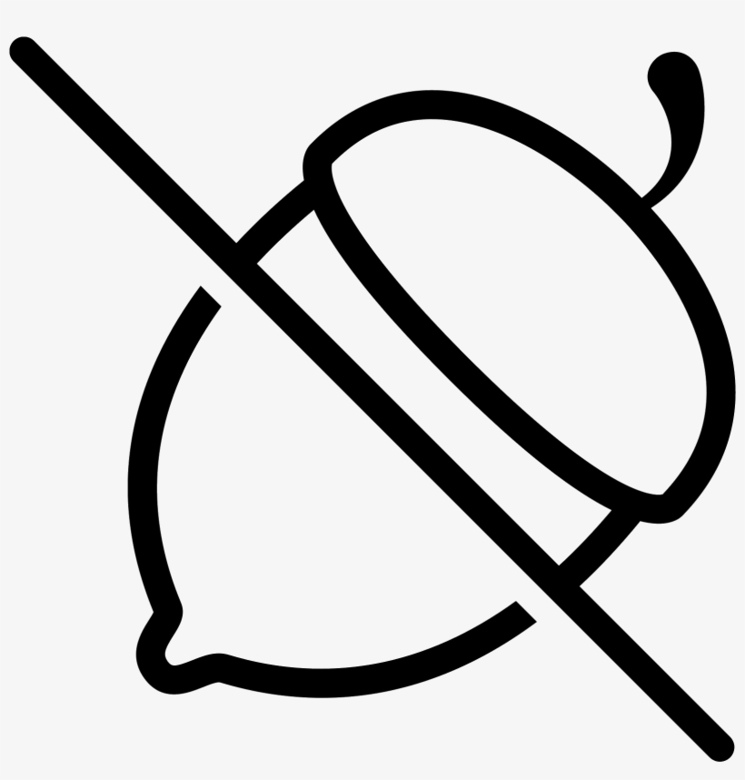 No Nuts Icon - Free Transparent PNG Download - PNGkey