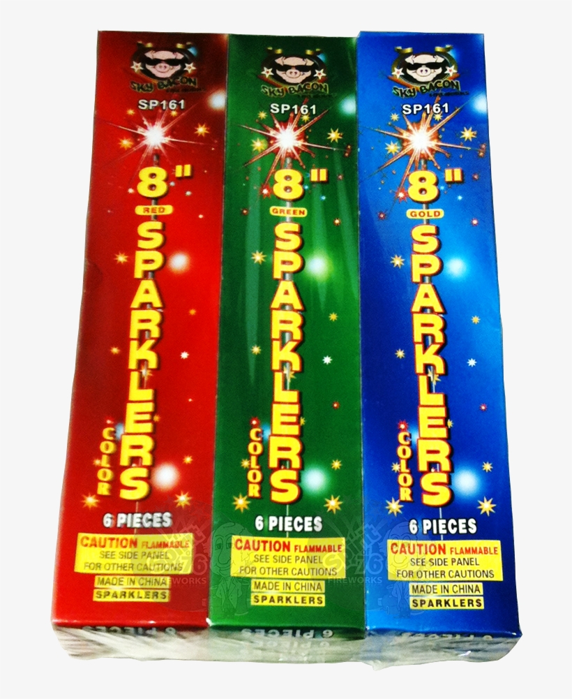 #8 Color Sparklers Wire - Wire Sparklers - Free Transparent PNG ...